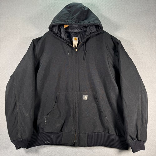 Carhartt Yukon Extreme Jacket Mens 3XL Tall Black Arctic Quilt Lined ...