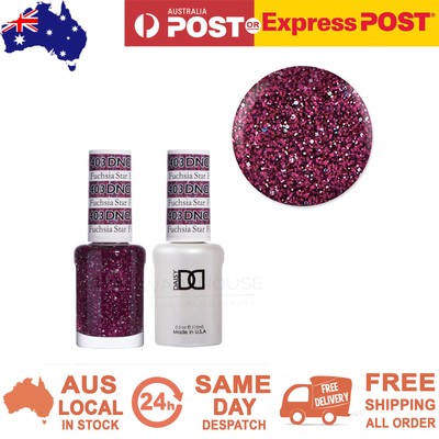DND 403 Fuchsia Star - Daisy Collection Nail Gel & Polish Duo 15ml | eBay