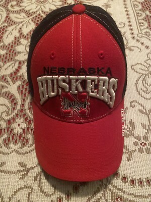 Nebraska Huskers, Big Red, Collegiate Licensed, Adult Ball Cap ...