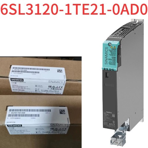 Brand New 6SL3120-1TE21-0AD0 SINAMICS S120 SINGLE MOTOR MODULE INPUT ...