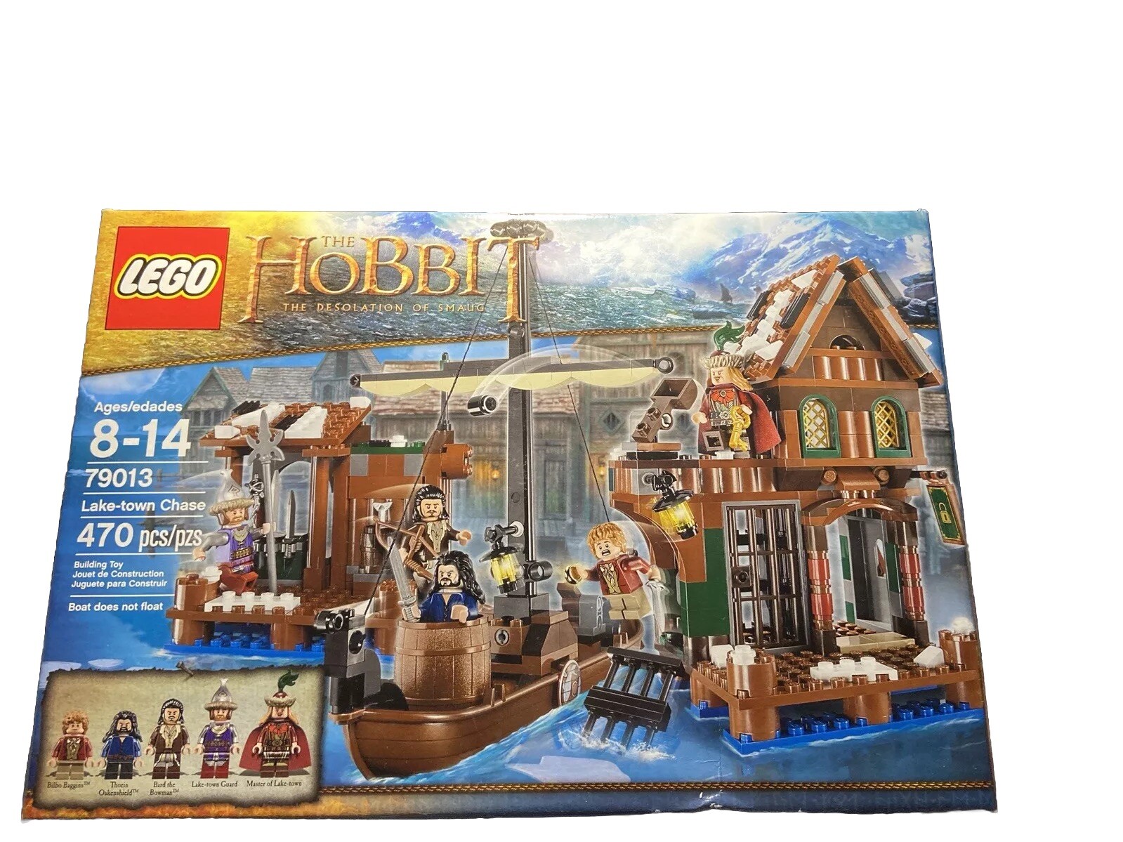 Lego The Hobbit, Desolation Of Smaug, Lake-Town Chase / Set# 79013 ...