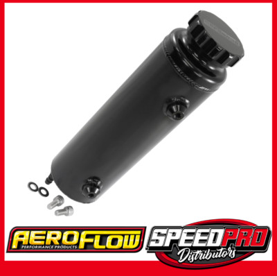 Aeroflow AF77-1115BLK 1.5L Universal Radiator Overflow Tank 12"X3.5 ...