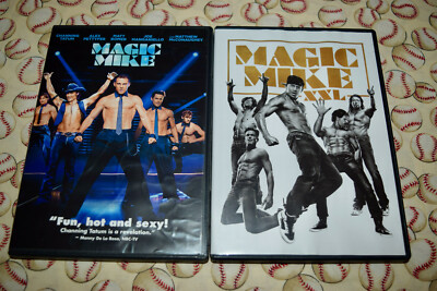 Magic Mike + Magic Mike XXL DVDs Channin Tatum Matt Bomer Joe ...