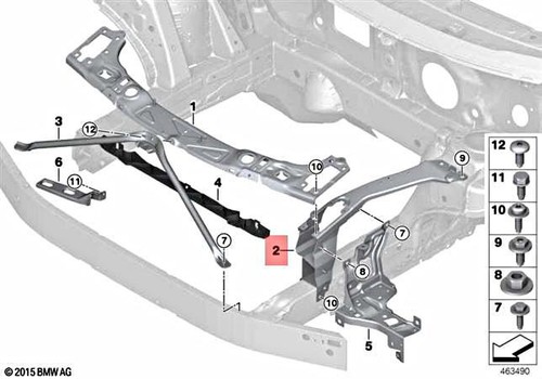 Genuine BMW 51-64-7-426-634 | SUPPORT RIGHT | eBay