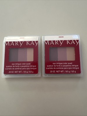 Mary Kay EYE INTRIGUE Color Quad ~ Lot of 2 ~RARE Discontinued NEW Free ...