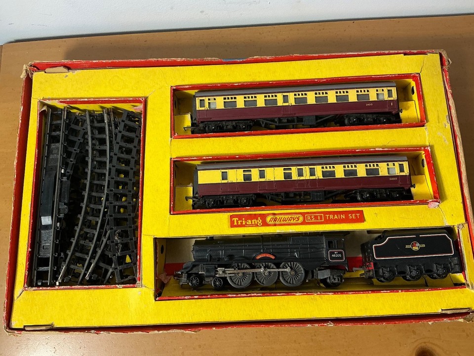 vintage english triang train set | eBay