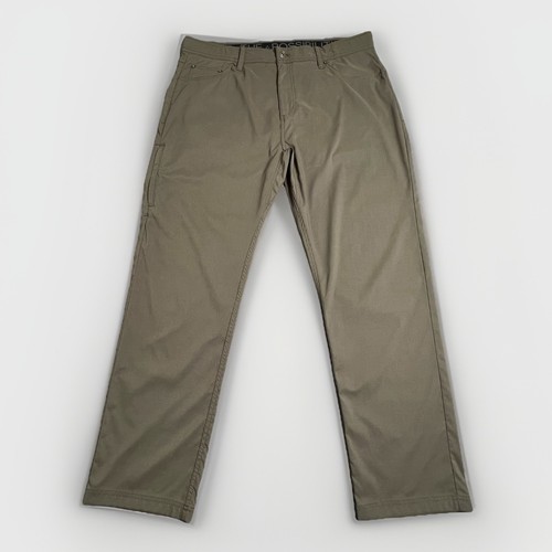 Gerry Mens Tech 5 Pocket Stretch Fabric Comfort Waistband Pants Green ...