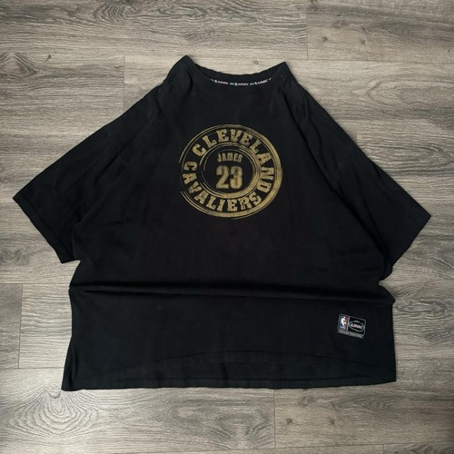 Vintage Y2K LeBron James Cleveland Cavaliers NBA Graphic tee fader size ...