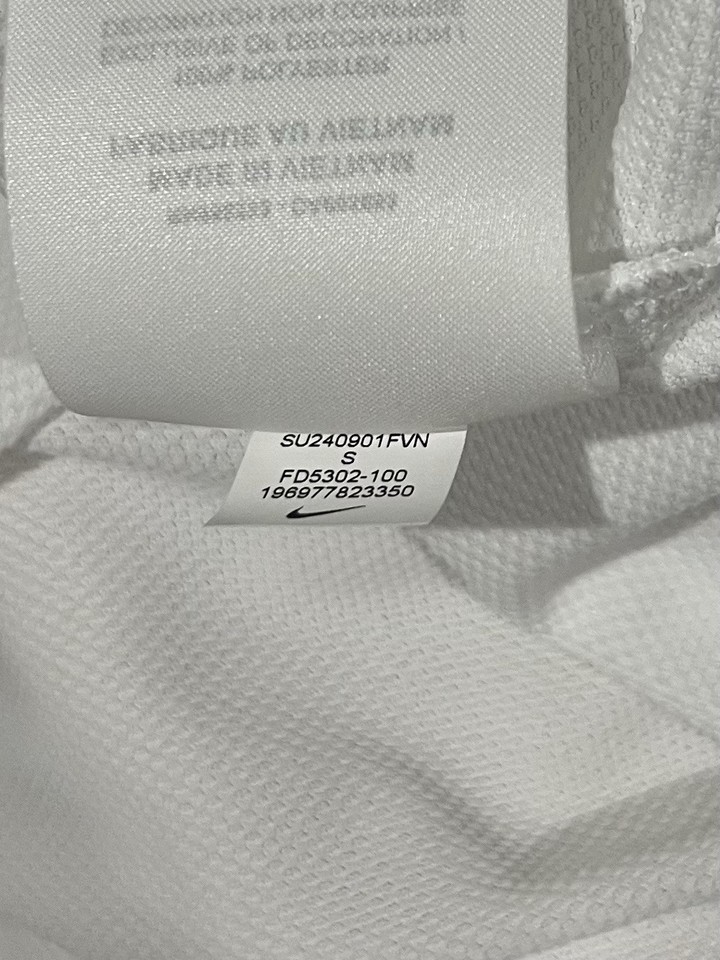 Nike Court Carlos Alcaraz 2024 Wimbledon Slam Tennis Shirt Small FD5302 ...