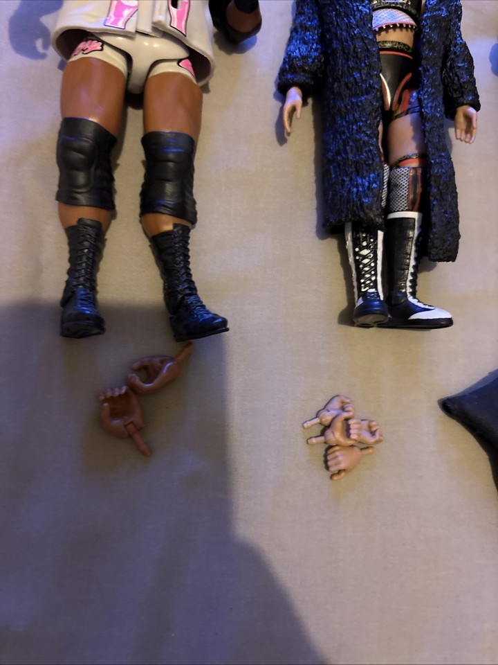 Jazwares AEW Unrivaled Keith lee, Jamie Hayter And Adam Copeland Chase ...