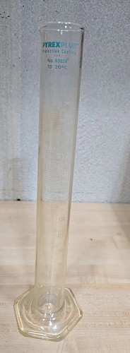 Pyrex Glass 250mL Single TD Graduated Cylinder 63024 Laboratory | eBay
