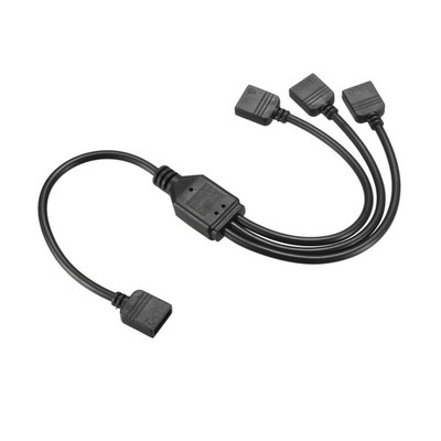 RGB Splitter Cable 1 Female to 3 Female 4 Pins Extension Connector 30cm ...
