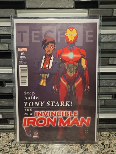 INVINCIBLE IRON MAN 3 Variant 1:25 Kris Anka Riri Williams Ironheart | eBay
