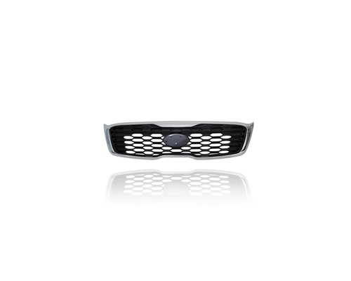 Grille for 19-20 Sorento S/EX/Sport Chrome Frame Glossy Black ...