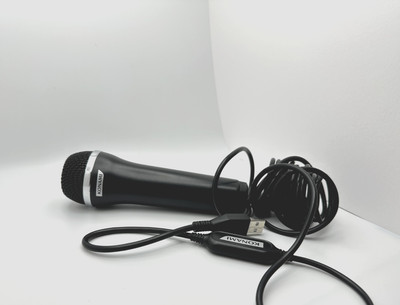 Konami USB Wired Microphone / Logitech E-UR20 / Xbox 360 Wii PS3 USED ...