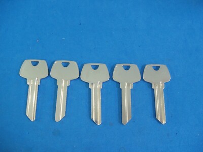 LOT OF 5 LOCKSMITH S22 6-PIN KEY BLANKS FITS SARGENT NICKEL CHROME ...