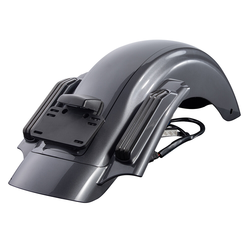 Charcoal Pearl CVO Rear Fender System Pinstripes For 14+ Harley FLHR ...