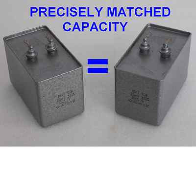 MBGT Matched Accurate 20uF 160V PIO Capacitors USSR Military Grade NOS ...