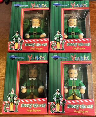 2017 ViniMates Buddy the Elf Vinyl Figure Lot of 4 NIP by Diamond ...