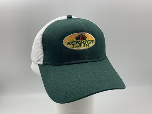 Eckrich Est. 1894 Mesh Baseball Cap Snap Back Embroidered Logo Green ...