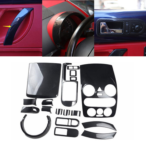 For VW Beetle 2003-2010 Carbon Fiber ABS Interior Accessories Panel ...