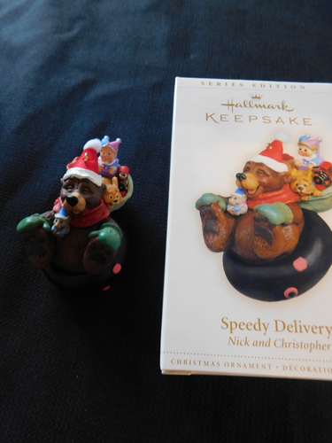 Hallmark Keepsake Speedy delivery 2006 Ornament Signed Tracy Larsen | eBay