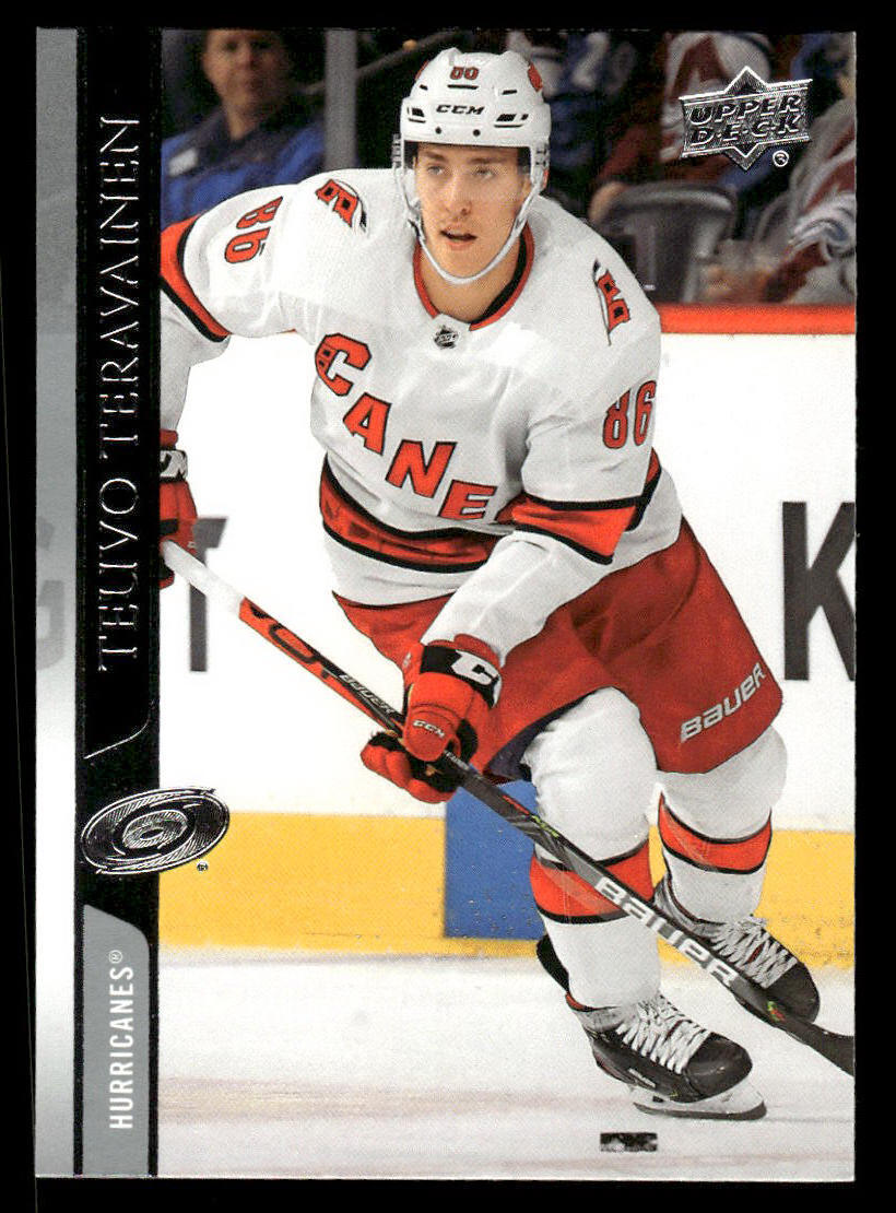 Teuvo Teravainen 2020 Upper Deck #37 Carolina Hurricanes | eBay