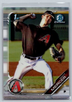 2019 Bowman Chrome #BCP-120 Matt Mercer Refractor 267/499 | eBay