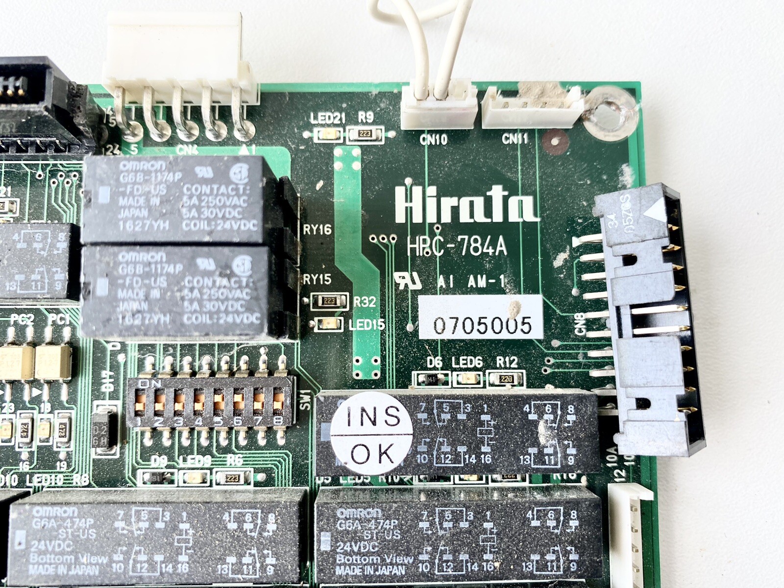 HIRATA HPC-784A Interface Board Relay Output I/O Module PLC Automation ...