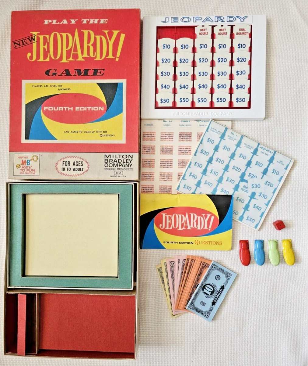 Double Jeopardy Board Game