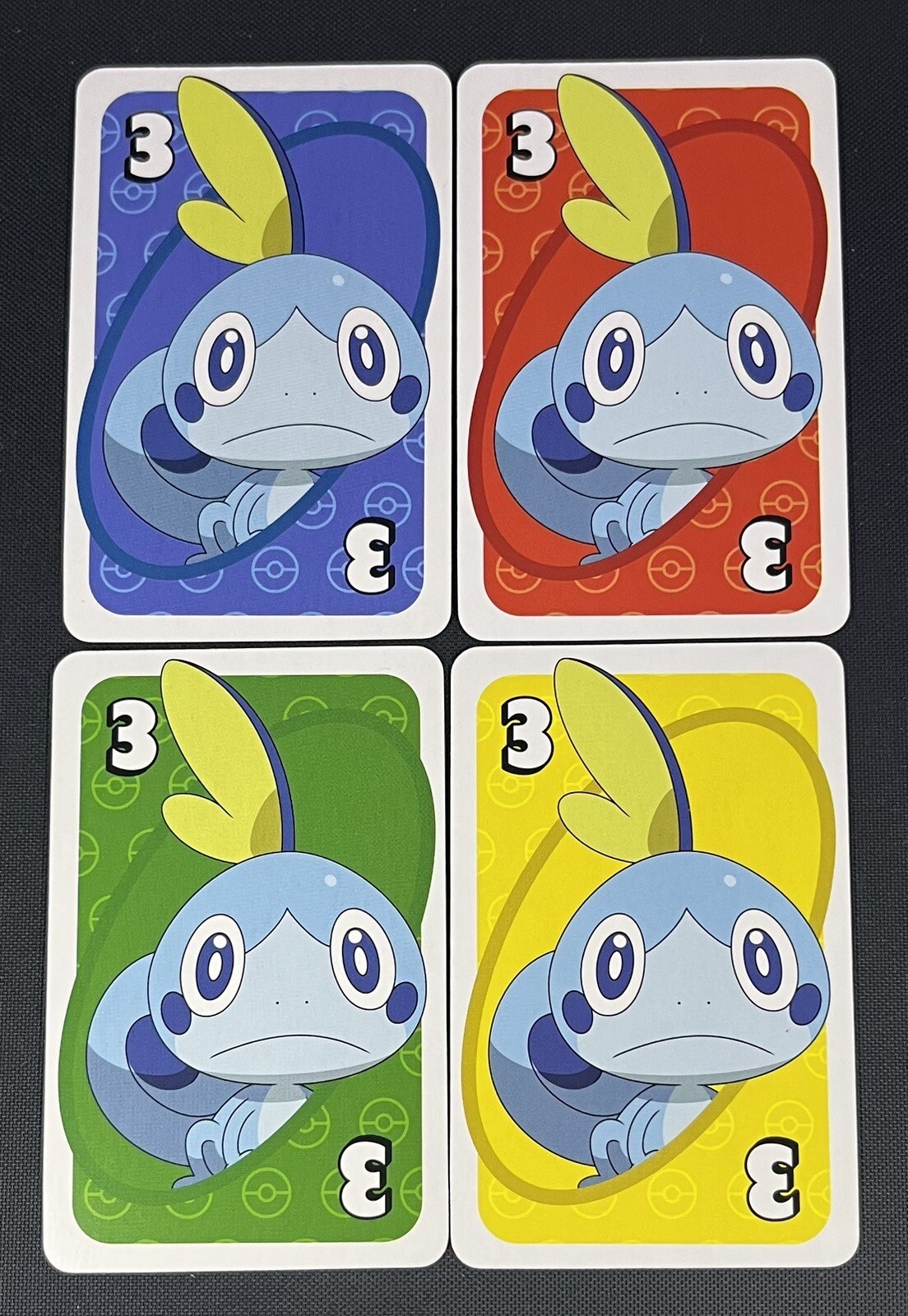 Sobble #3 Pokemon Japanese UNO Mattel Card 4 Color Set GNH17 2022 | eBay