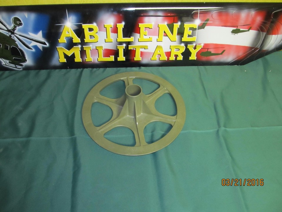 Military Camouflage Net Support System Spreader Base 4' aluminum ...