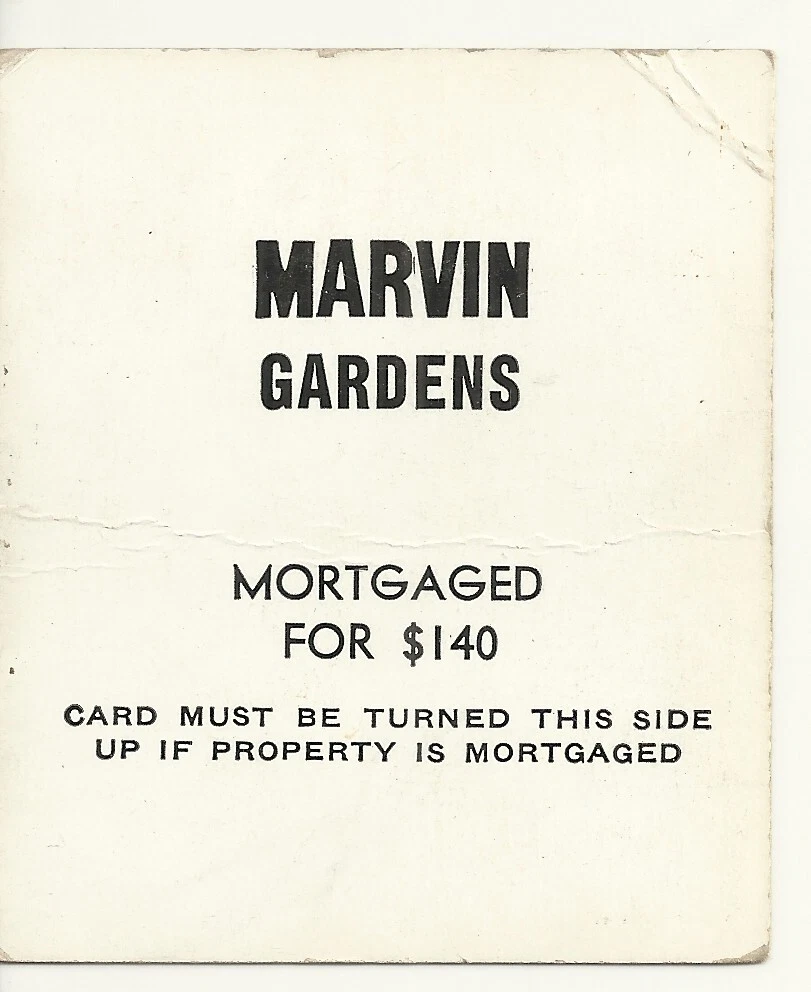 Marvin Gardens Card | Fasci Garden