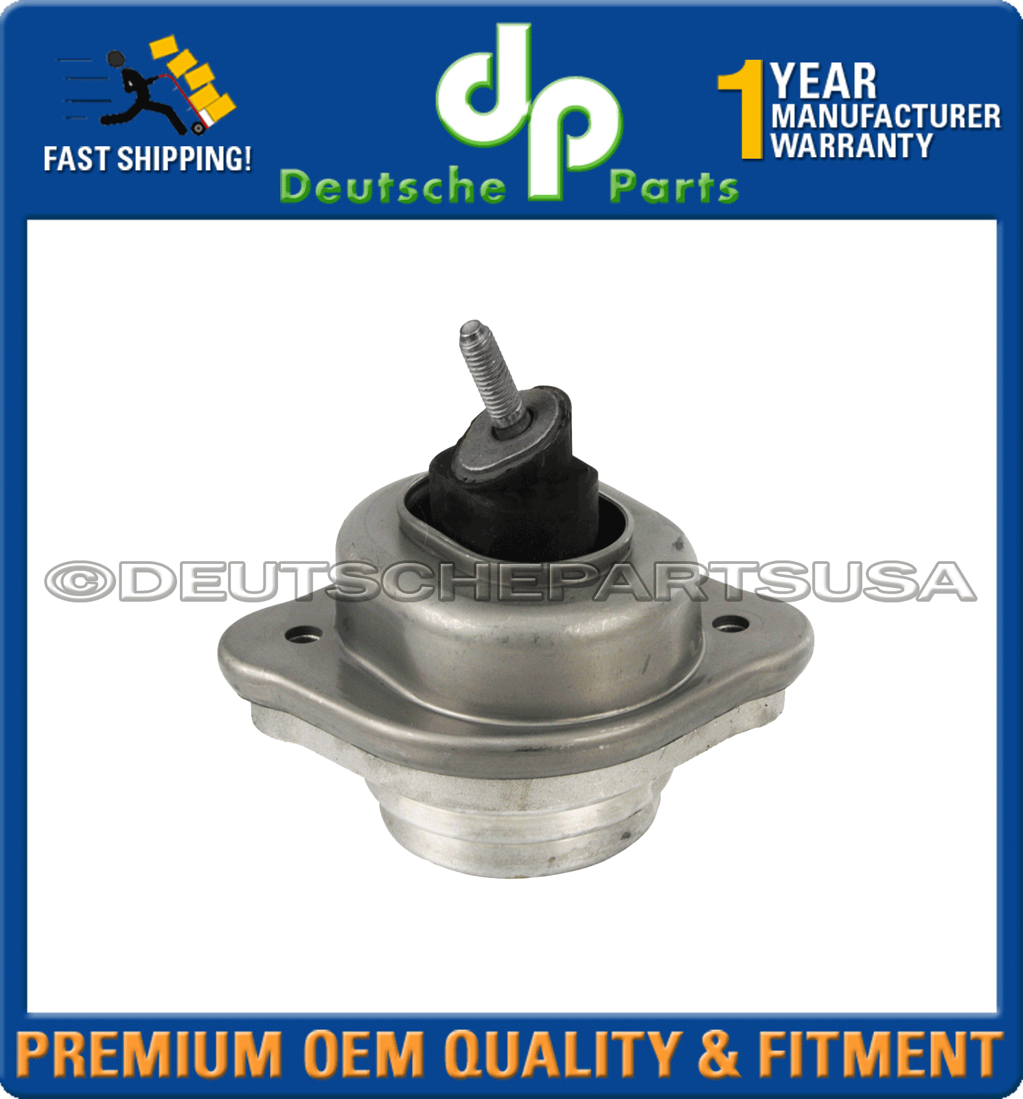 ENGINE MOTOR MOUNT Right OEM Quality 22113400336 / 22113421296 for BMW ...