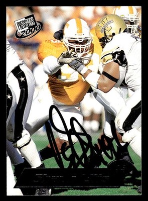 2000 Press Pass Football #23 Shaun Ellis Signed Autograph (no COA) | eBay