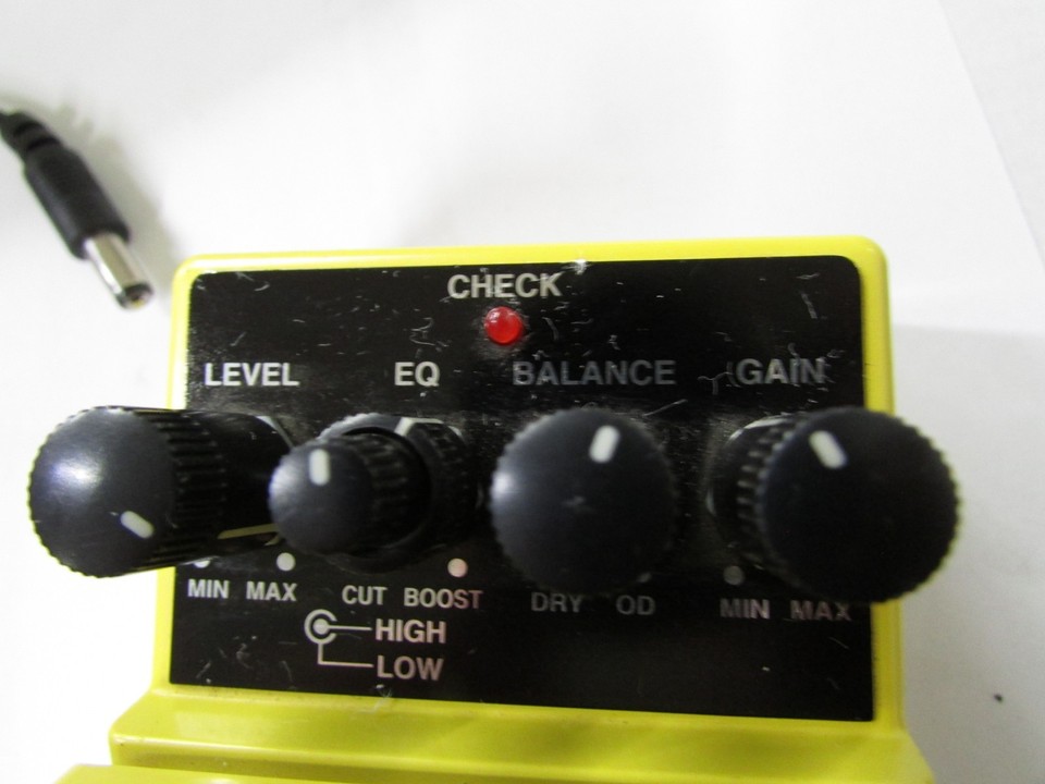 PEDAL Boss Bass Overdrive Guitar Effect Pedal OBD-3 *NICE* | eBay