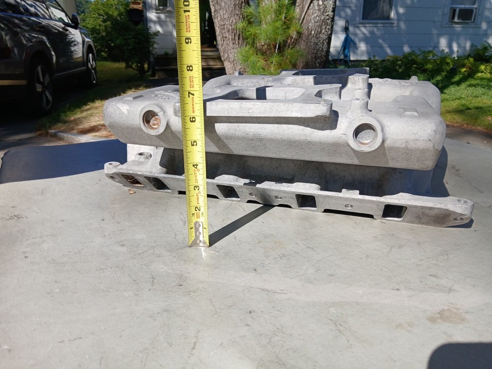 Vintage Edelbrock "CROSS RAM" Intake Manifold " X-F8" Small Block Ford ...