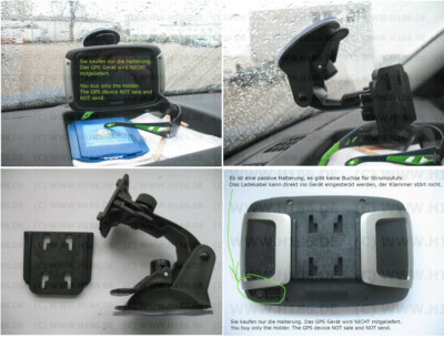 #325 Halterung Halter PKW Car Auto kompatibel mit TomTom Rider 400 450 ...