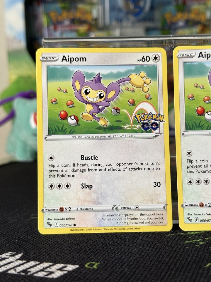 Aipom 056/078 - Pokemon GO - Pokémon TCG | eBay