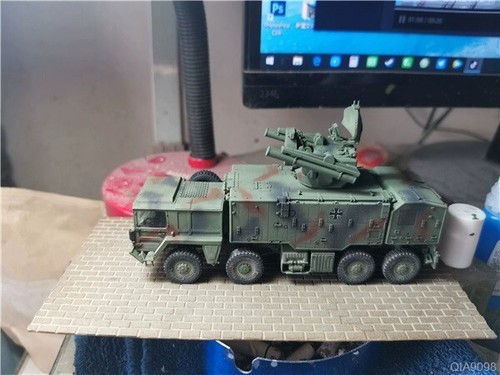 1/72 Germany Roland Anti-air Missile System MAV Resin Camouflage ...