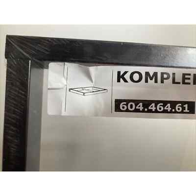 ikea KOMPLEMENT Clothes rail, black-brown 19 5/8x13 3/4 " NEW Last ...