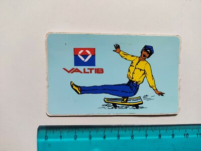 Autocollant Valtib Jeans Timbre 80s Véritable | eBay
