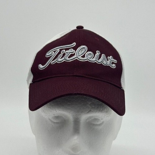 47 Brand Hat Men OSFA Texas ATM Maroon White Titleist Baseball Cap ...