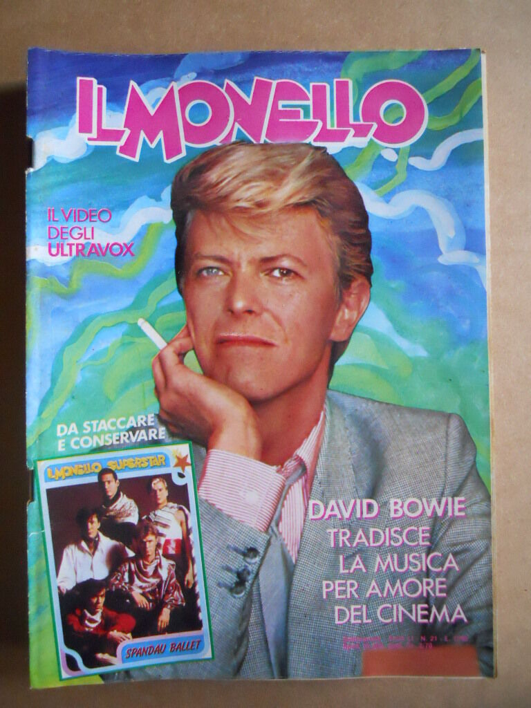 IL MONELLO n 21 1985 David Bowie Milly Carlucci FRanco Battiato [G433 ...