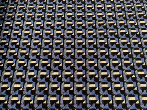 London Underground Northern Line Moquette Fabric Train Seat Fabric ...