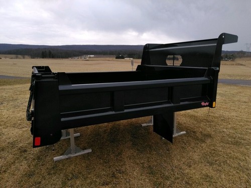 New Steel Rugby contractor Dump body, 8x9 No hoist, for Dual Wheel ...