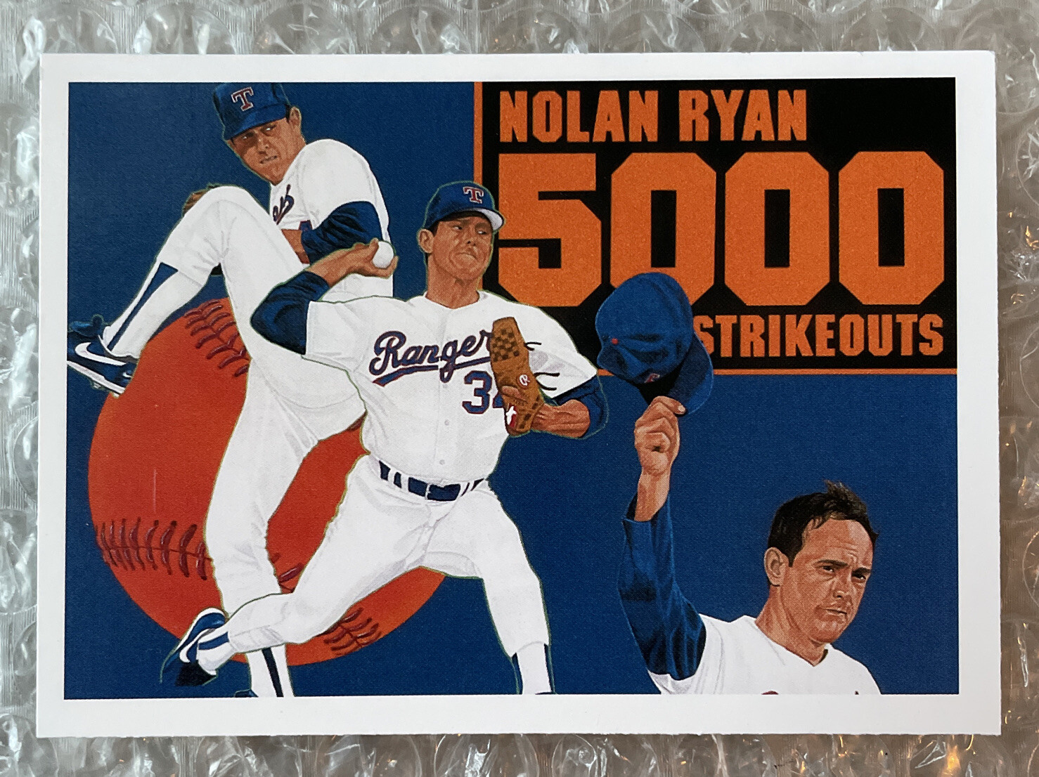 1990 Upper Deck #34 Nolan Ryan 5000 STRIKE OUTS | eBay