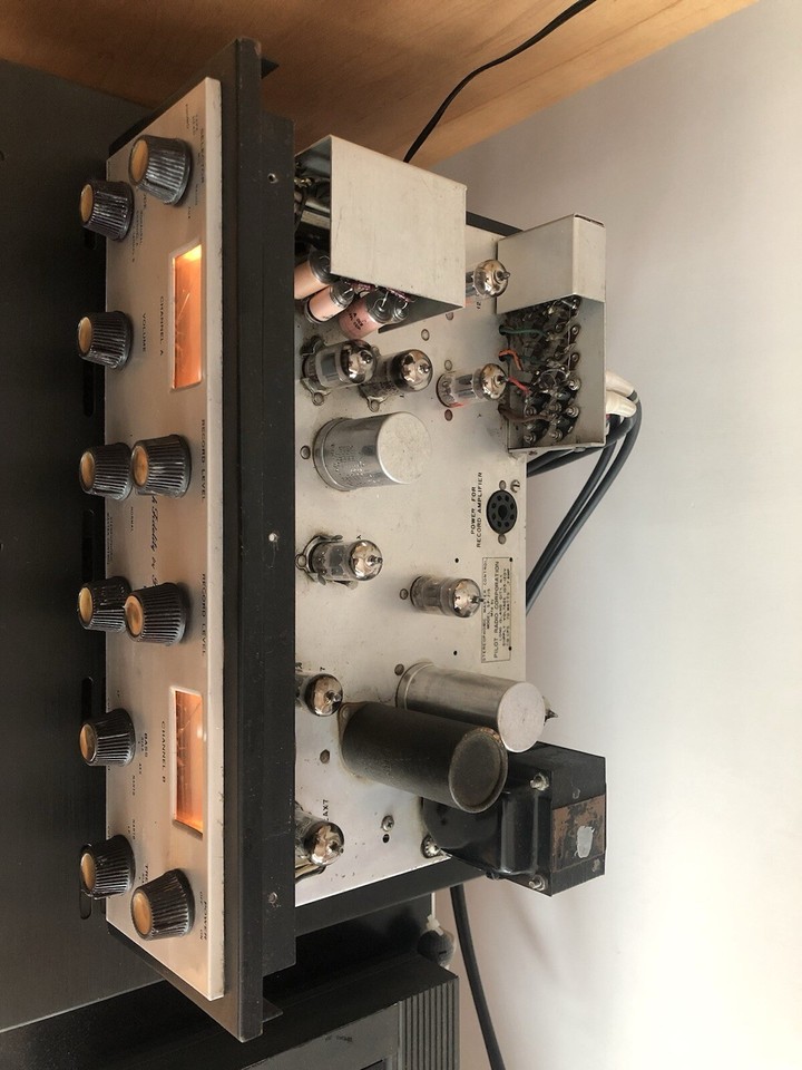 PILOT SP-215 Rare Tube PreAmp Marantz 7 12ax7 Fisher Sp-216 Ls 3/5a ...