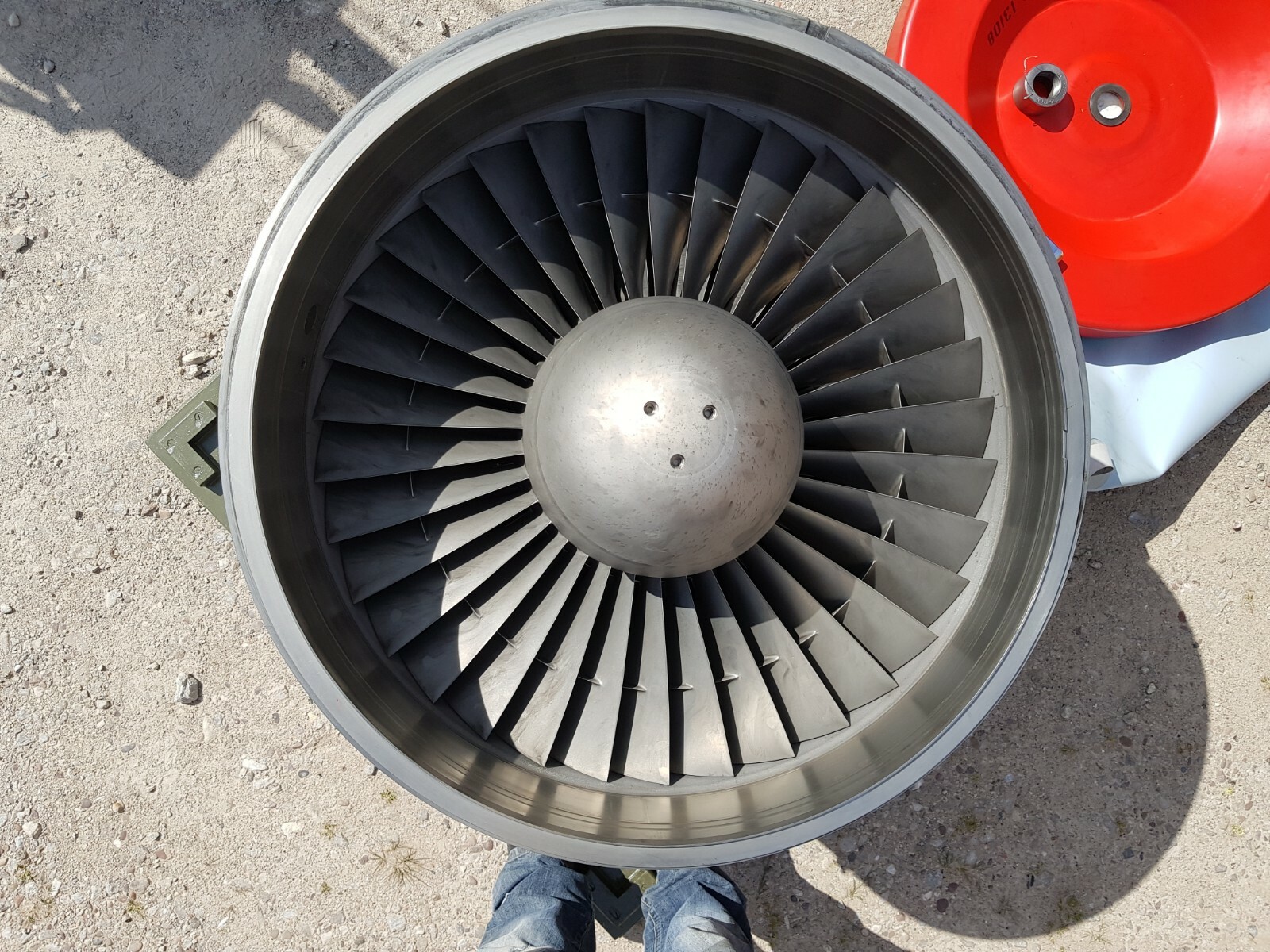 Tornado Aircraft RB199 Jet Engine Front Fan Section M01 [GR] | eBay UK