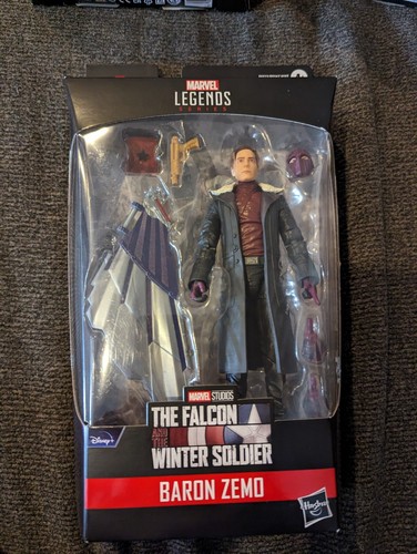 Baron Zemo Marvel Legends Series Action Figure Winter Soldier BAF NIB ...